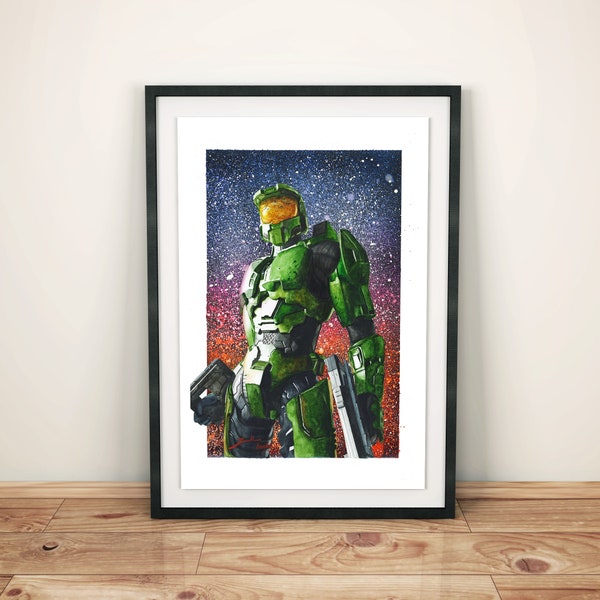 Master Chief 117 Poster - Etsy