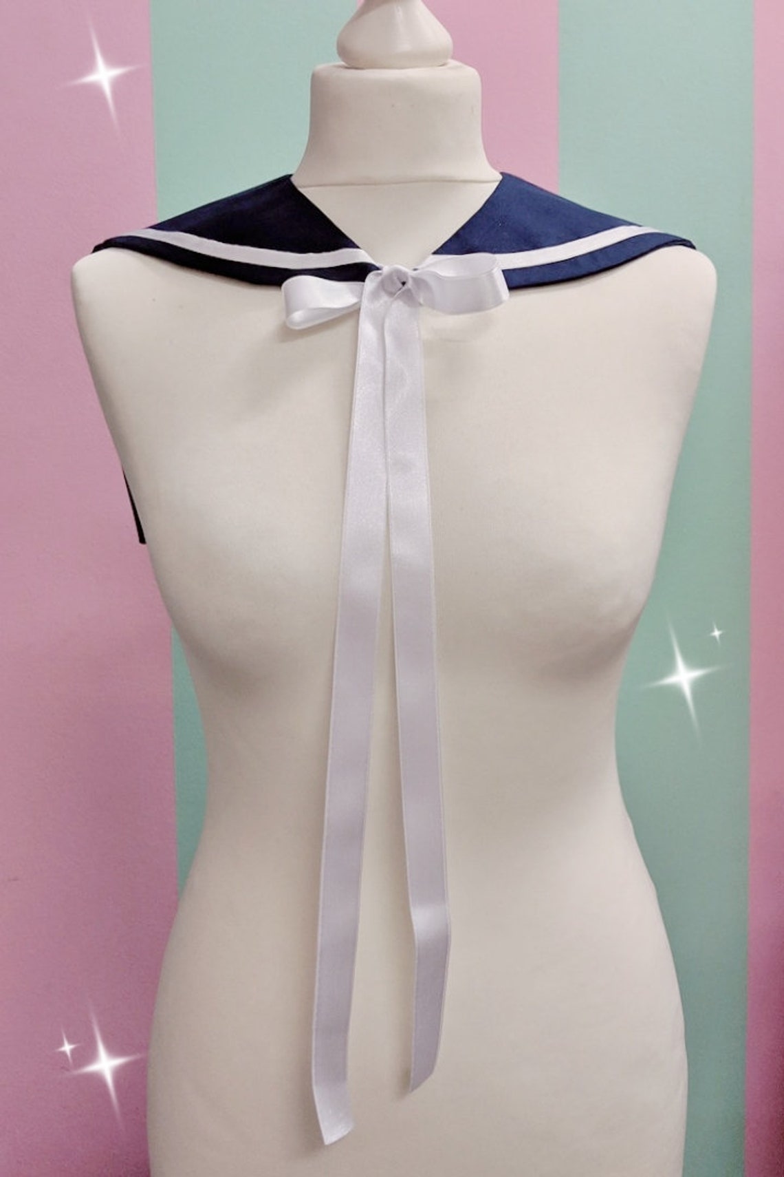 Cute Sailor Collar With Different Prints - Etsy