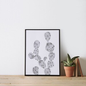 Cactus Print - Etsy