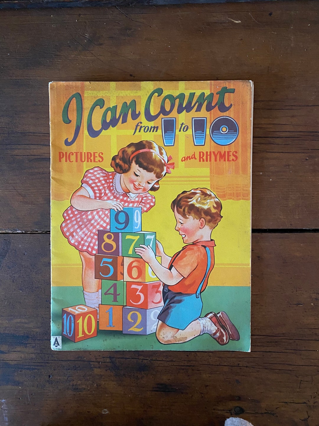 Antique Children's Book "i Can Count" Printed in England - Etsy