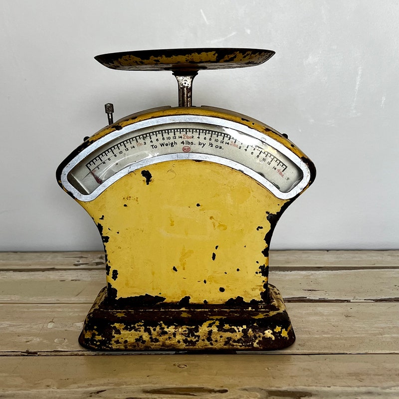 Vintage Metal Scale - Etsy