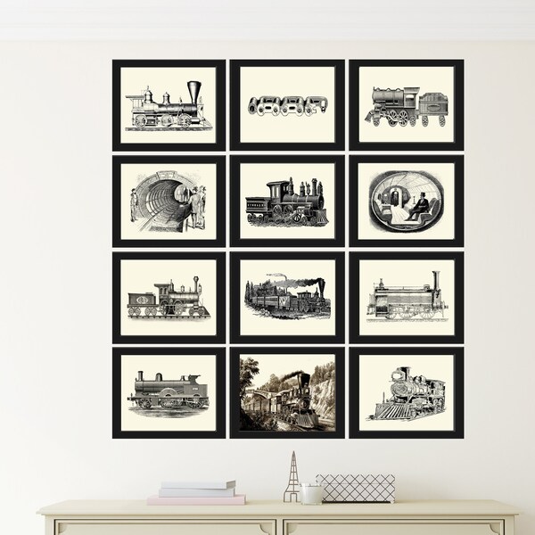 Antique Train - Etsy