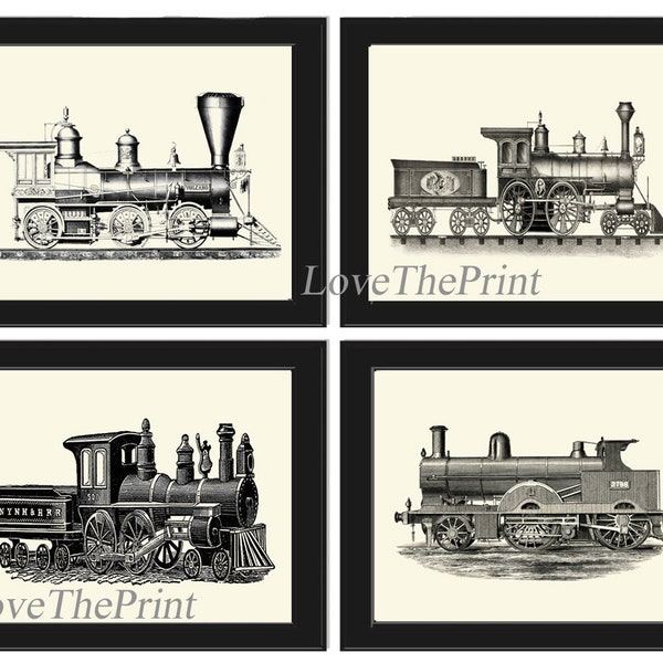 Train Prints - Etsy