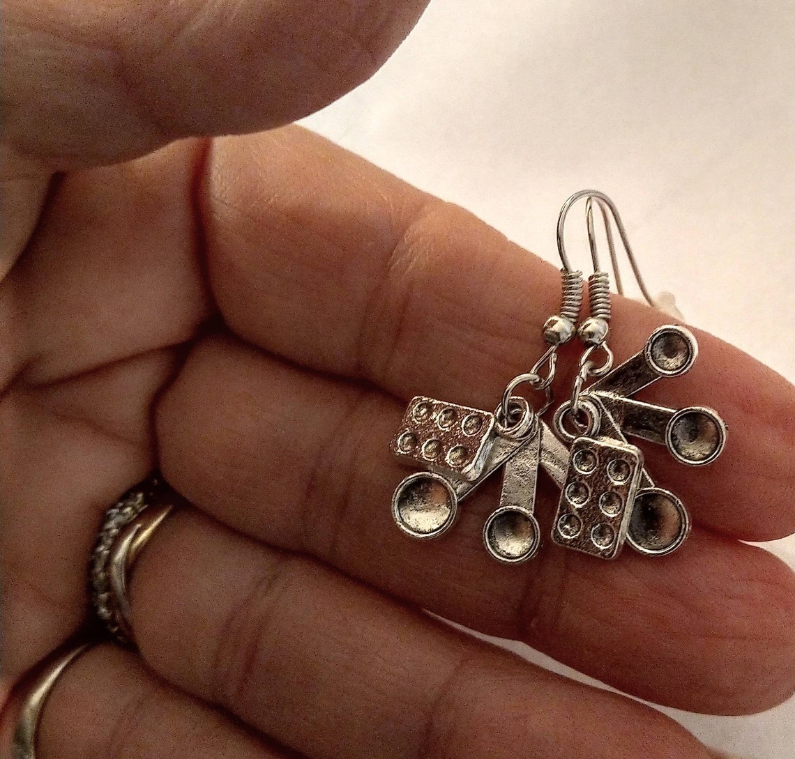 Baker's Earrings Chef Earrings Kitchen Theme Earrings - Etsy