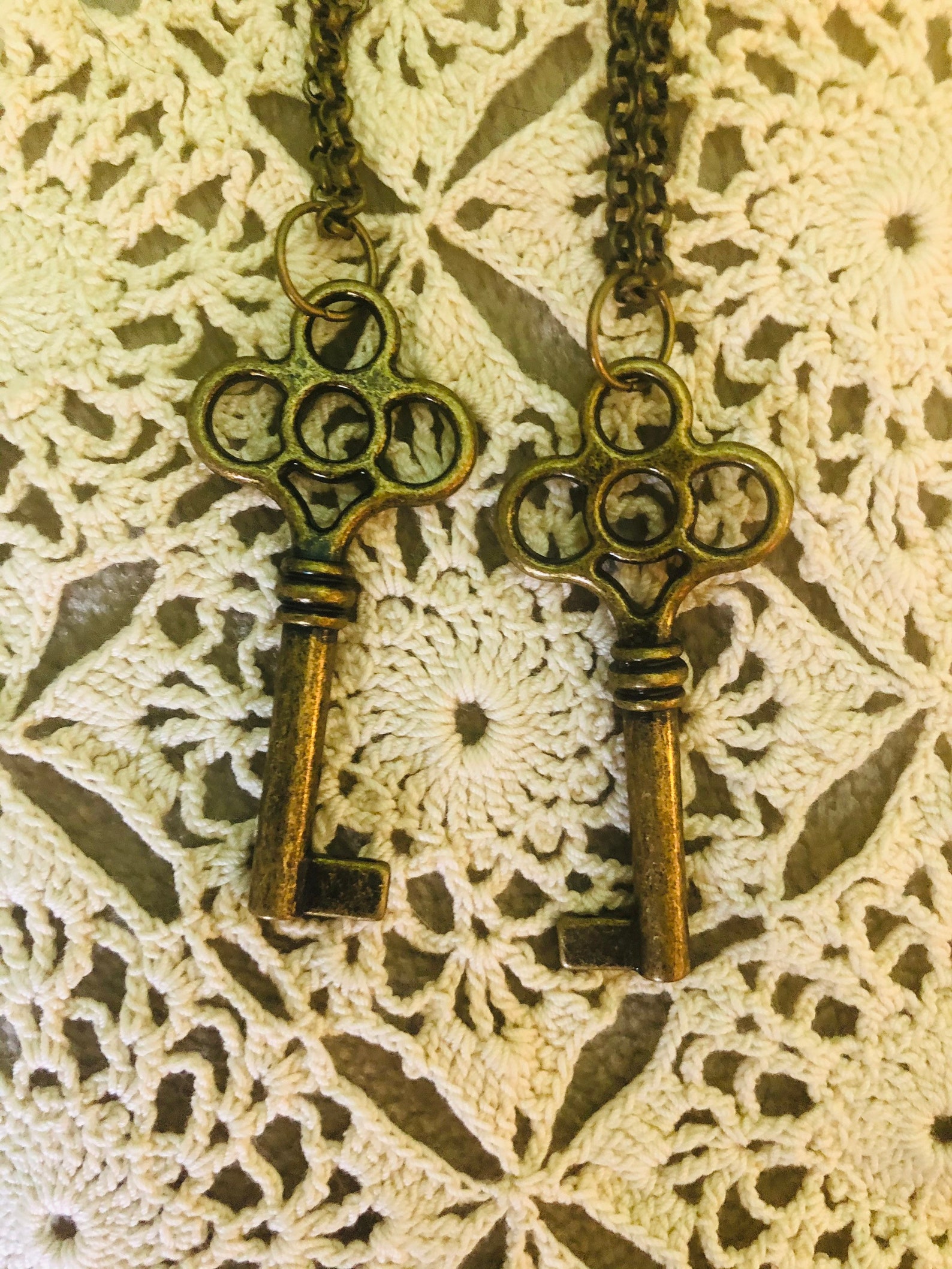 Witch Key Necklaces - Etsy