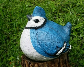 Blue jay figurines | Etsy