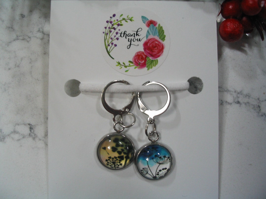 Stitch Markers Flowers Sets of 3 and 4 - Etsy