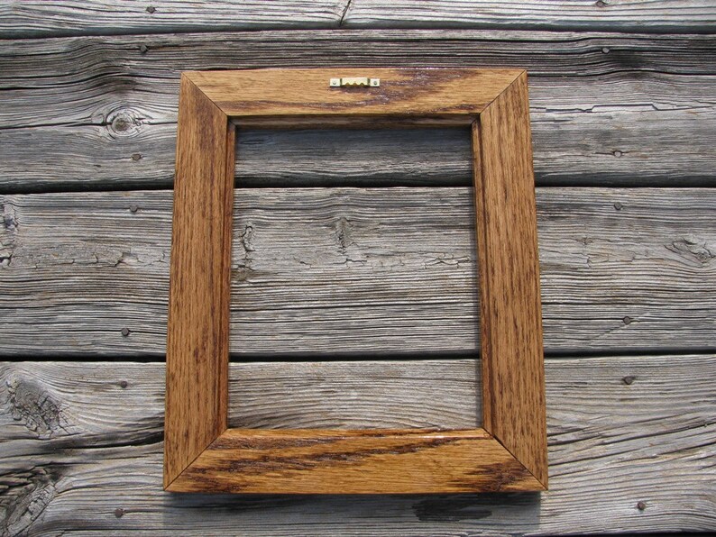 8"x10" Picture Frame Select Red Oak - Etsy