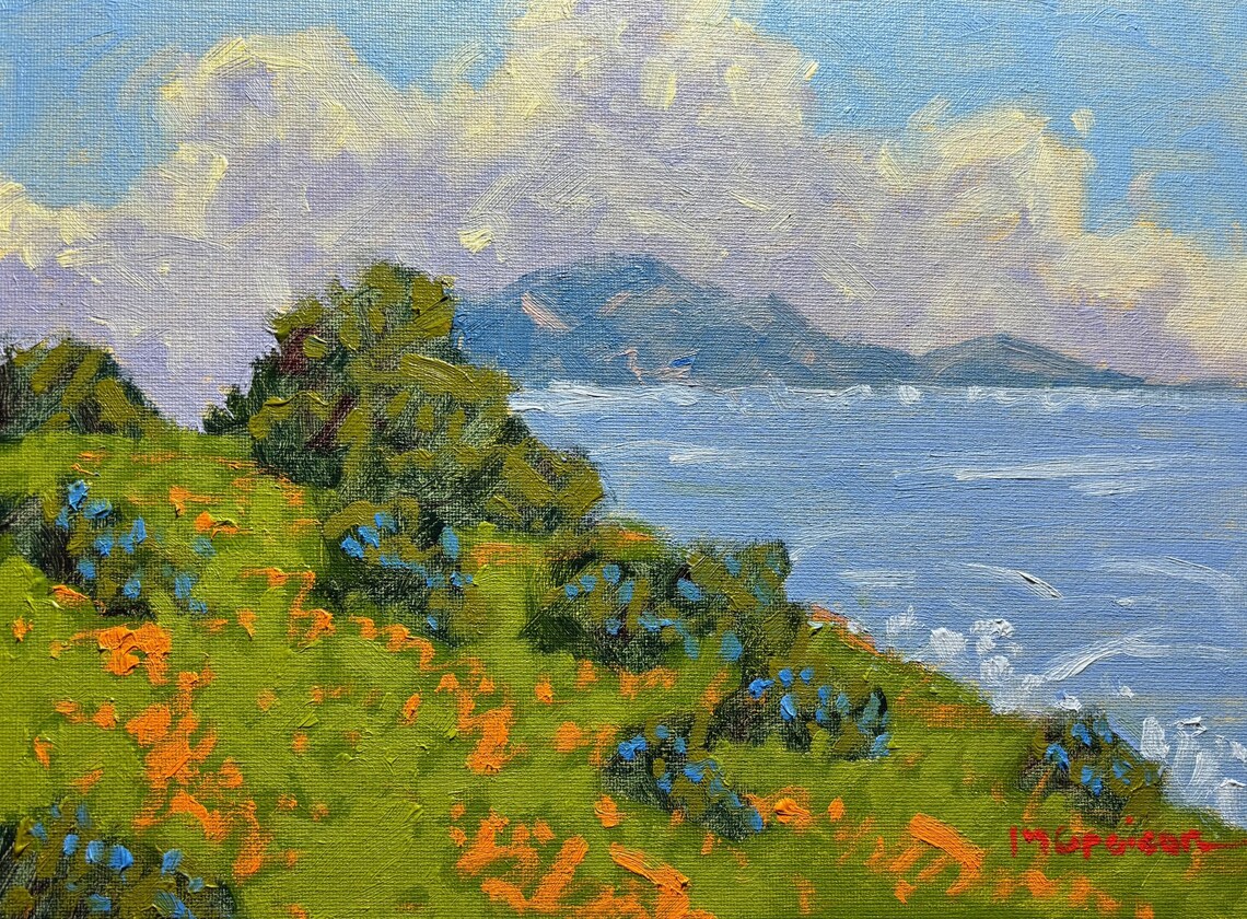 Marc A. Graison California Impressionist Plein Air Oil Painting ...