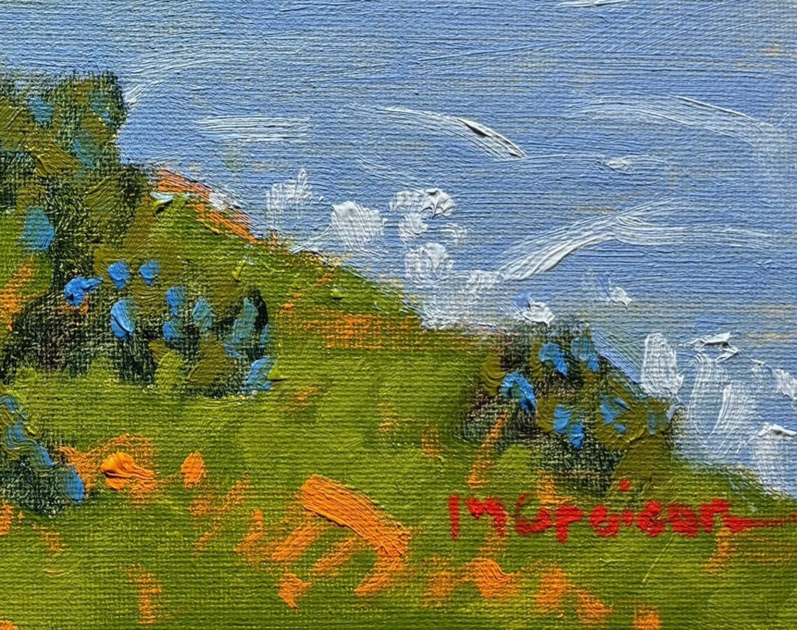 Marc A. Graison California Impressionist Plein Air Oil Painting ...