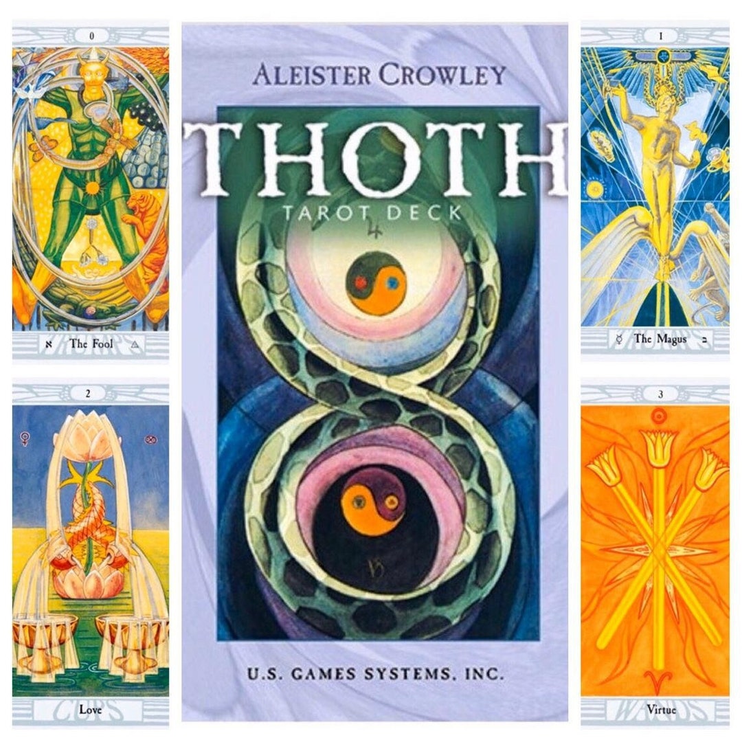Thoth Tarot Deck Guidebook digital PDF - Etsy UK