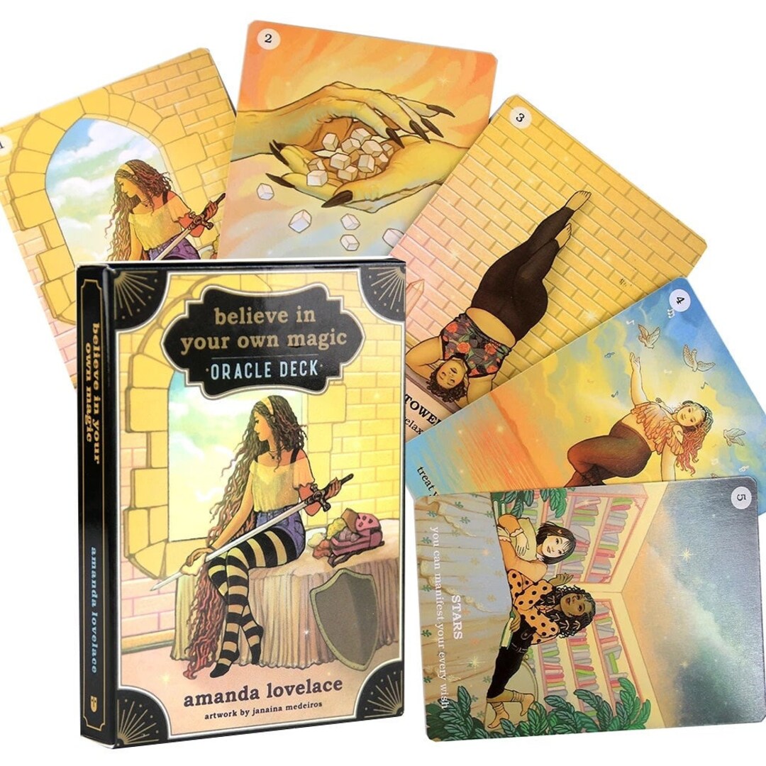 Believe in Your Own Magic Oracle Deck Guidebook digital PDF - Etsy
