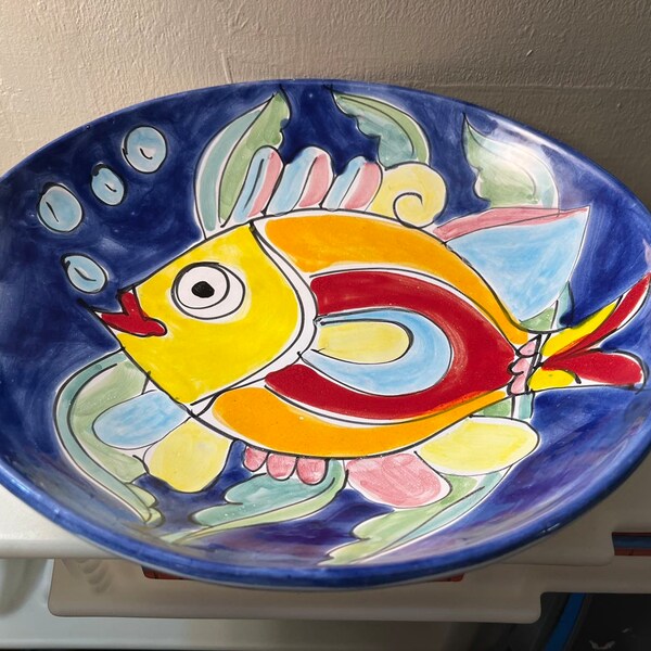 Hand Painted Fish - Etsy