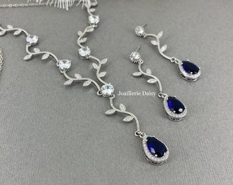 Blue Prom Jewelry - Etsy
