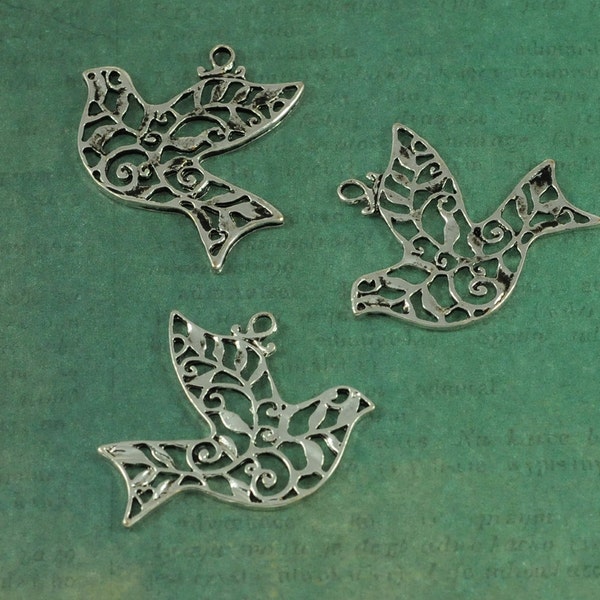 Filigree Dove - Etsy