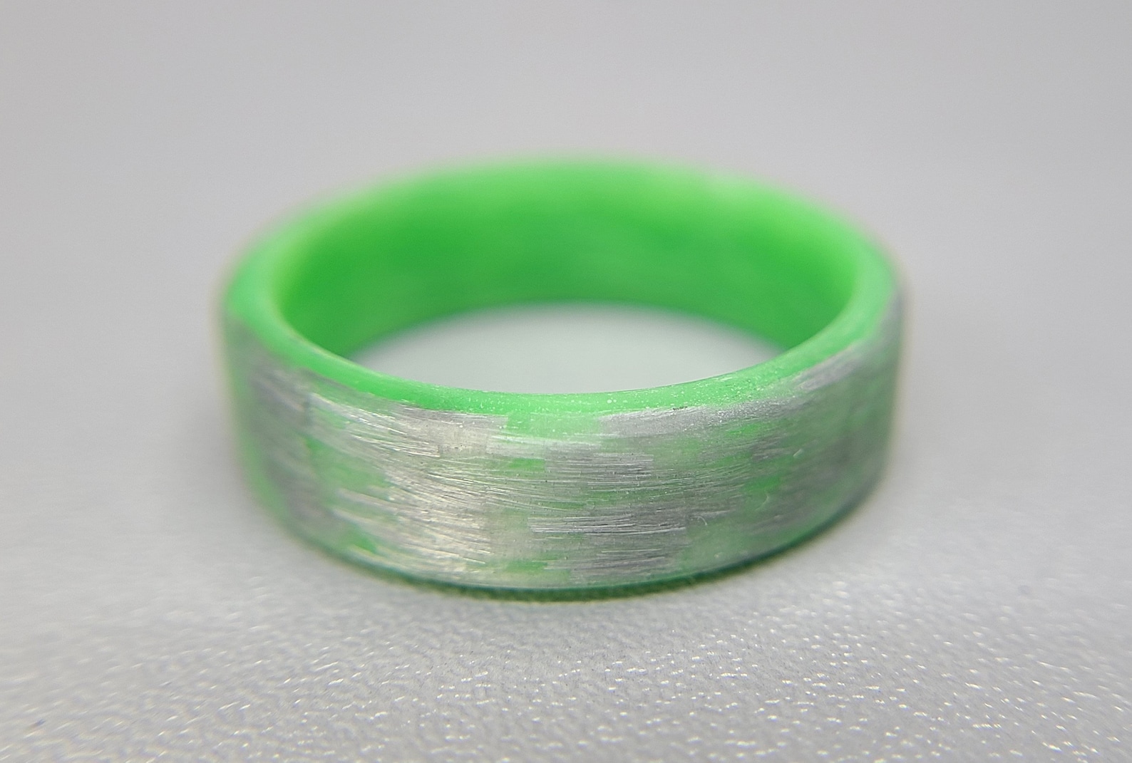 Texalium Green Glow Ring | Etsy