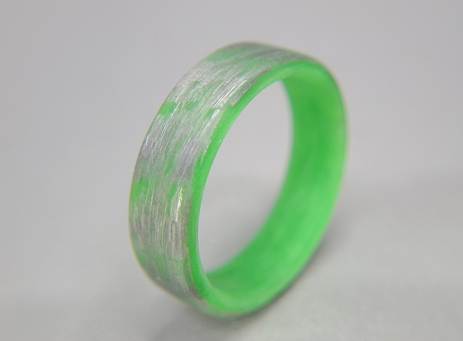 Texalium Green Glow Ring | Etsy