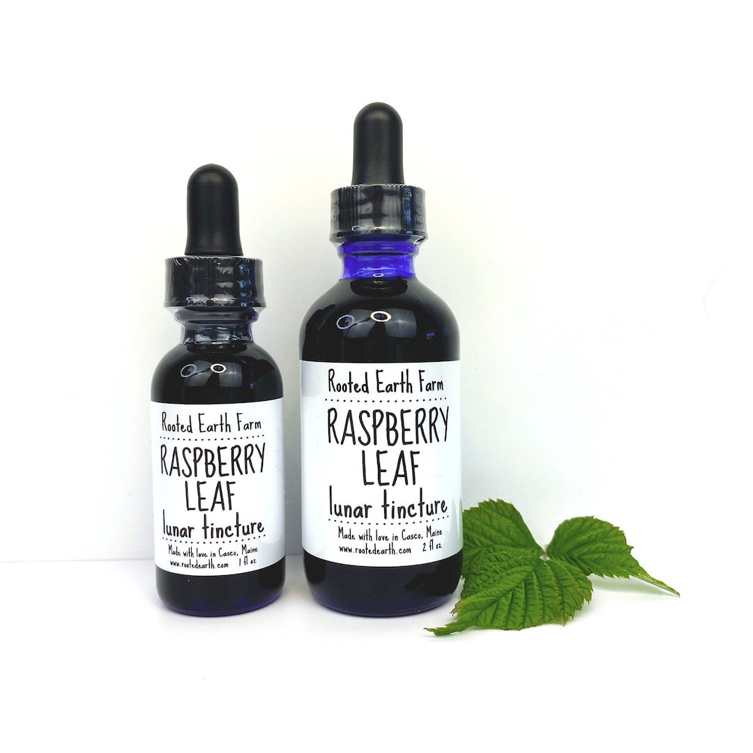 Red Raspberry Leaf Tincture, Raspberry Tincture, Red Raspberry Extract ...