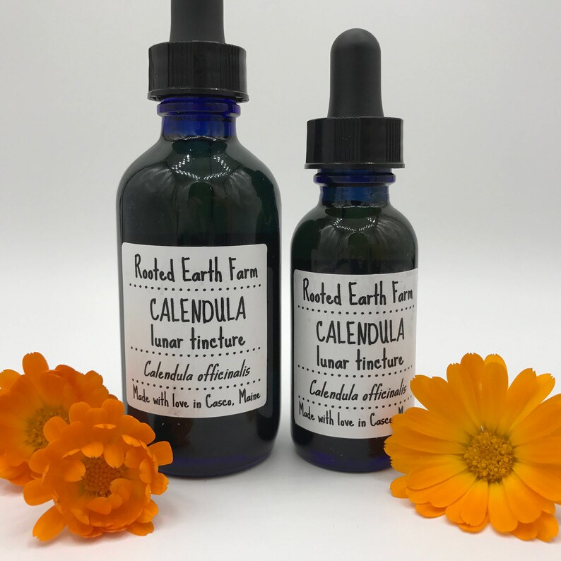 Calendula Tincture Calendula Extract Herbal Tincture Herbal | Etsy