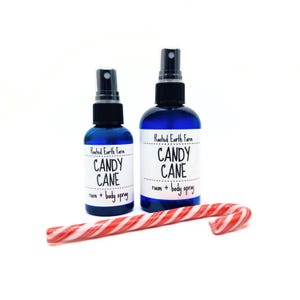 Candy Cane Spray, Peppermint Spray, Xmas Gift, Hostess Gift, Mint Spray ...