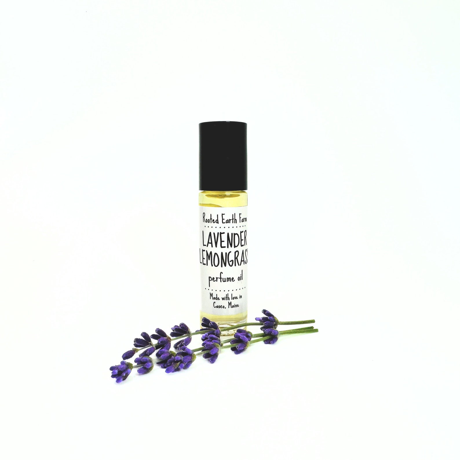 Lavender Lemongrass Perfume Oil, Lemongrass Oil, Handcrafted Perfume ...