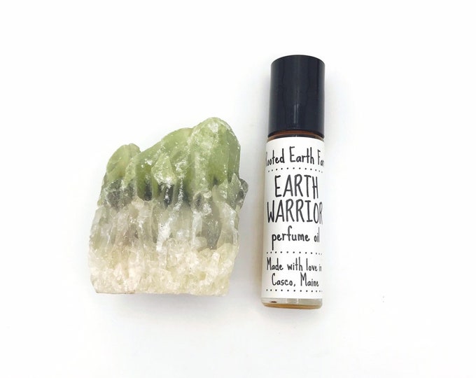 Earth Warrior Perfume Oil, Natural Perfume, Grounding Oil, Handmade ...