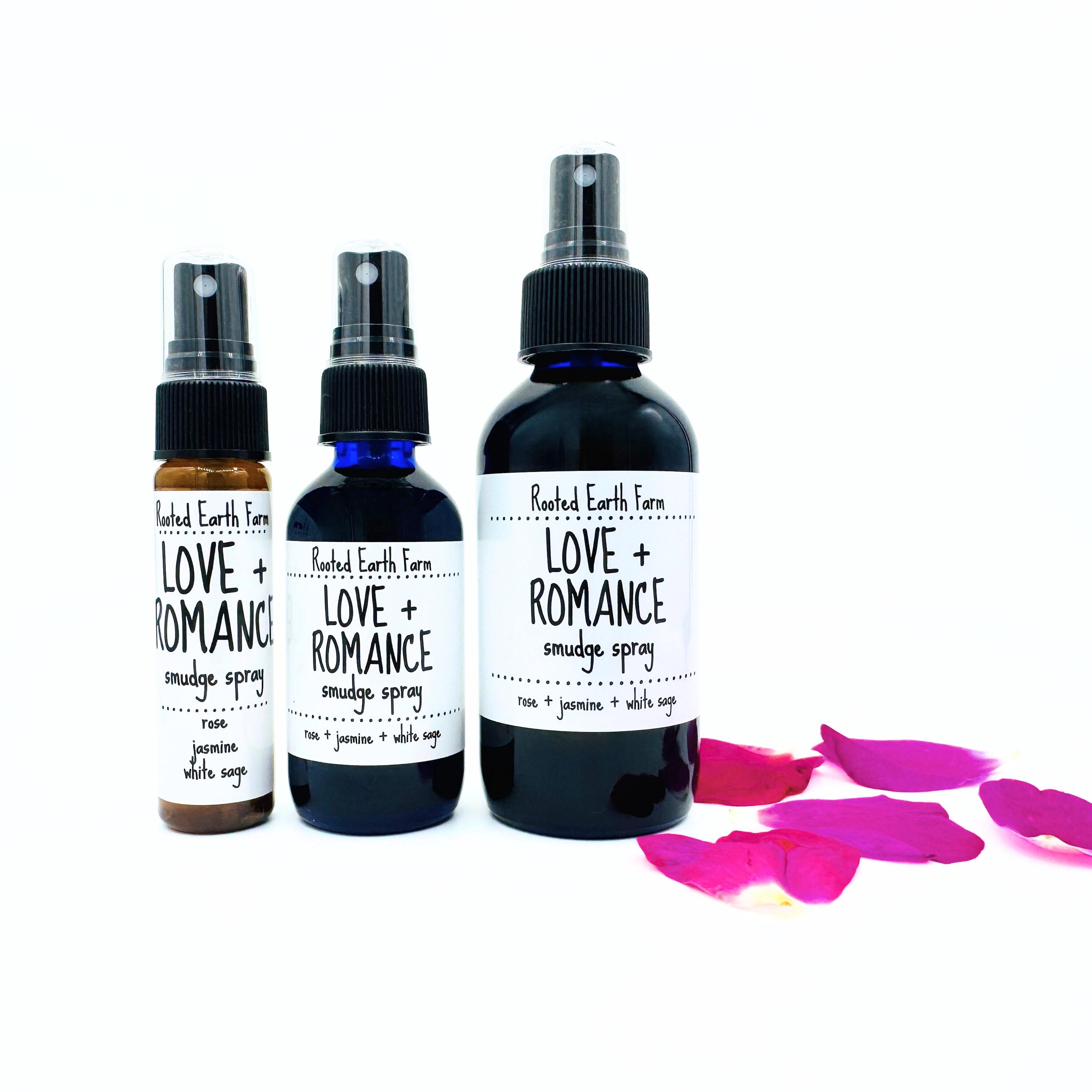 Rose Spray, Love Spray, Smudge Spray, Romance Spray, Valentine's Gift ...