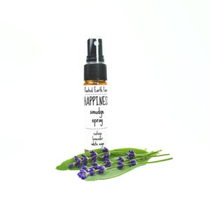 Crystal Infused Smudge Spray, Happiness Spray, Lavender Spray, Sage ...