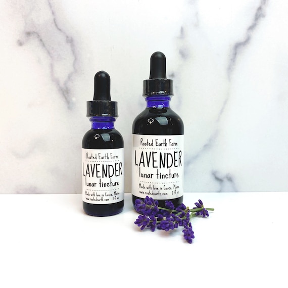 Lavender Tincture Organic Lavender Extract Lavender Flower - Etsy