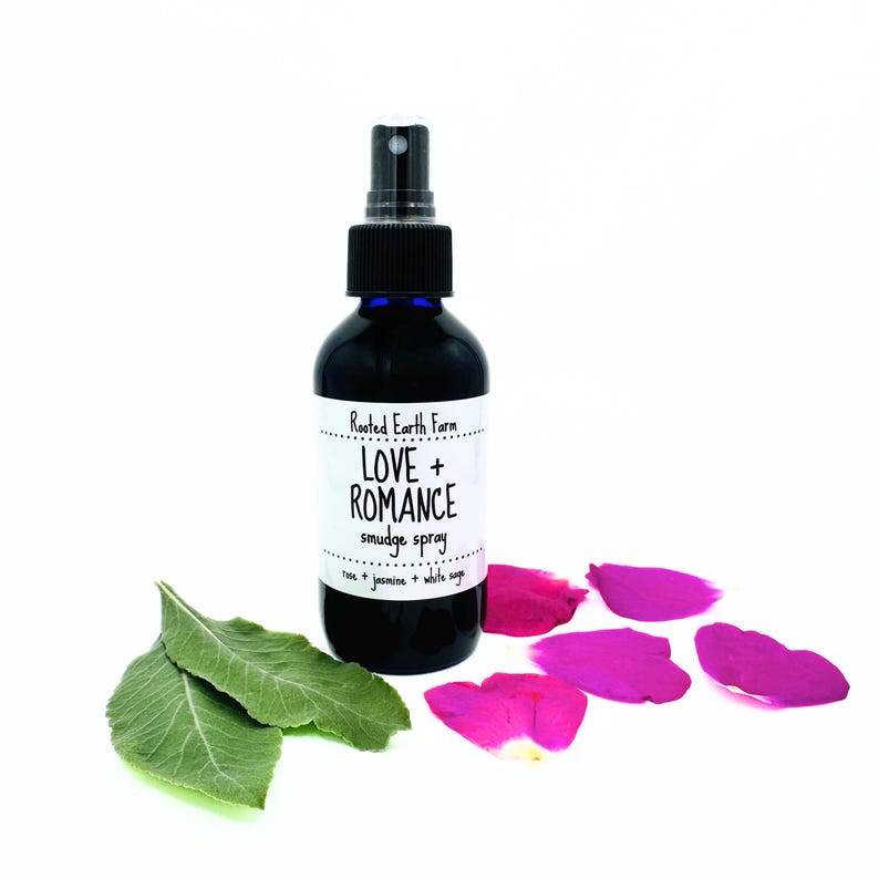 Rose Spray, Love Spray, Smudge Spray, Romance Spray, Valentine's Gift ...