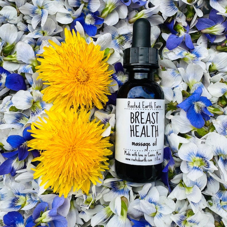 Breast Massage Oil Violet Oil Breast Oil Boob Oil Etsy
