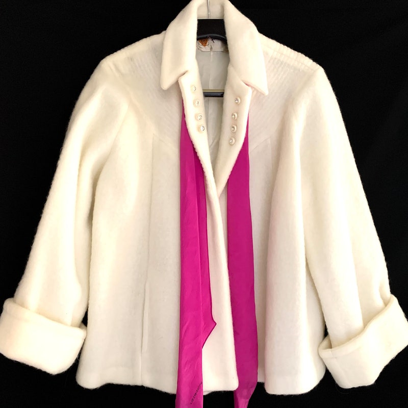 White Evening Jacket - Etsy
