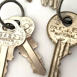 Vintage Keys Chicago Lock Cole Master Bedi Klassen Keys - Etsy
