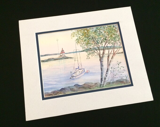 ORIGINAL WATERCOLOUR PAINTING by Joyce Mackay - Original Seascape ...