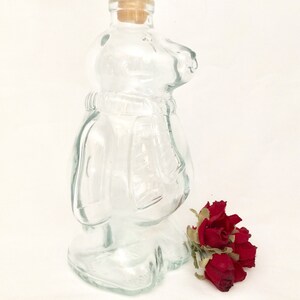 Vintage Glass Bear Maple Syrup Bottle Figural Glass Bear Bottle - Etsy