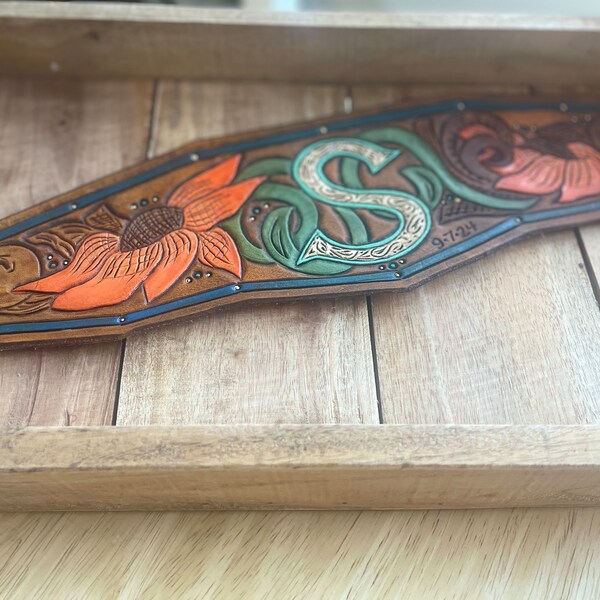 Leather Garter - Etsy