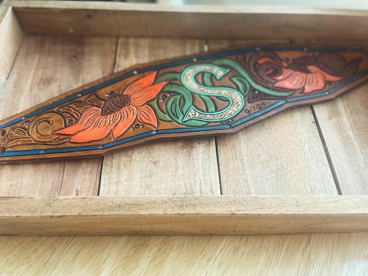 Custom Leather Garter - Etsy