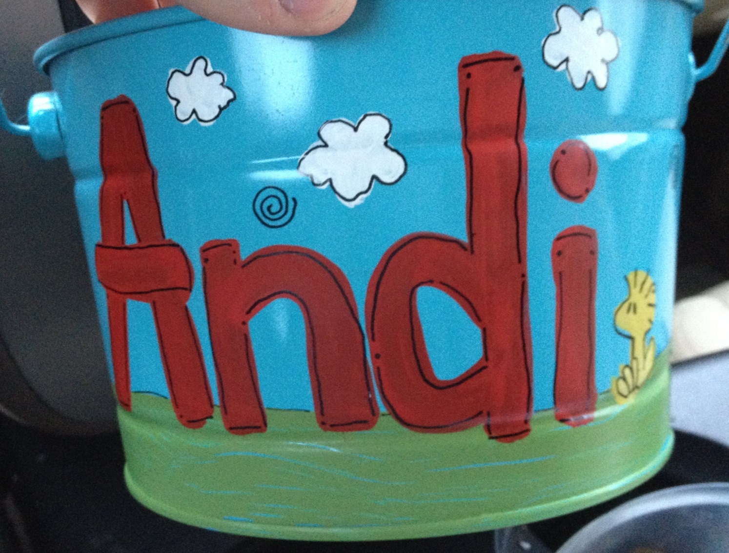 Snoopy 2.5 Qt Galvanized Bucket - Etsy