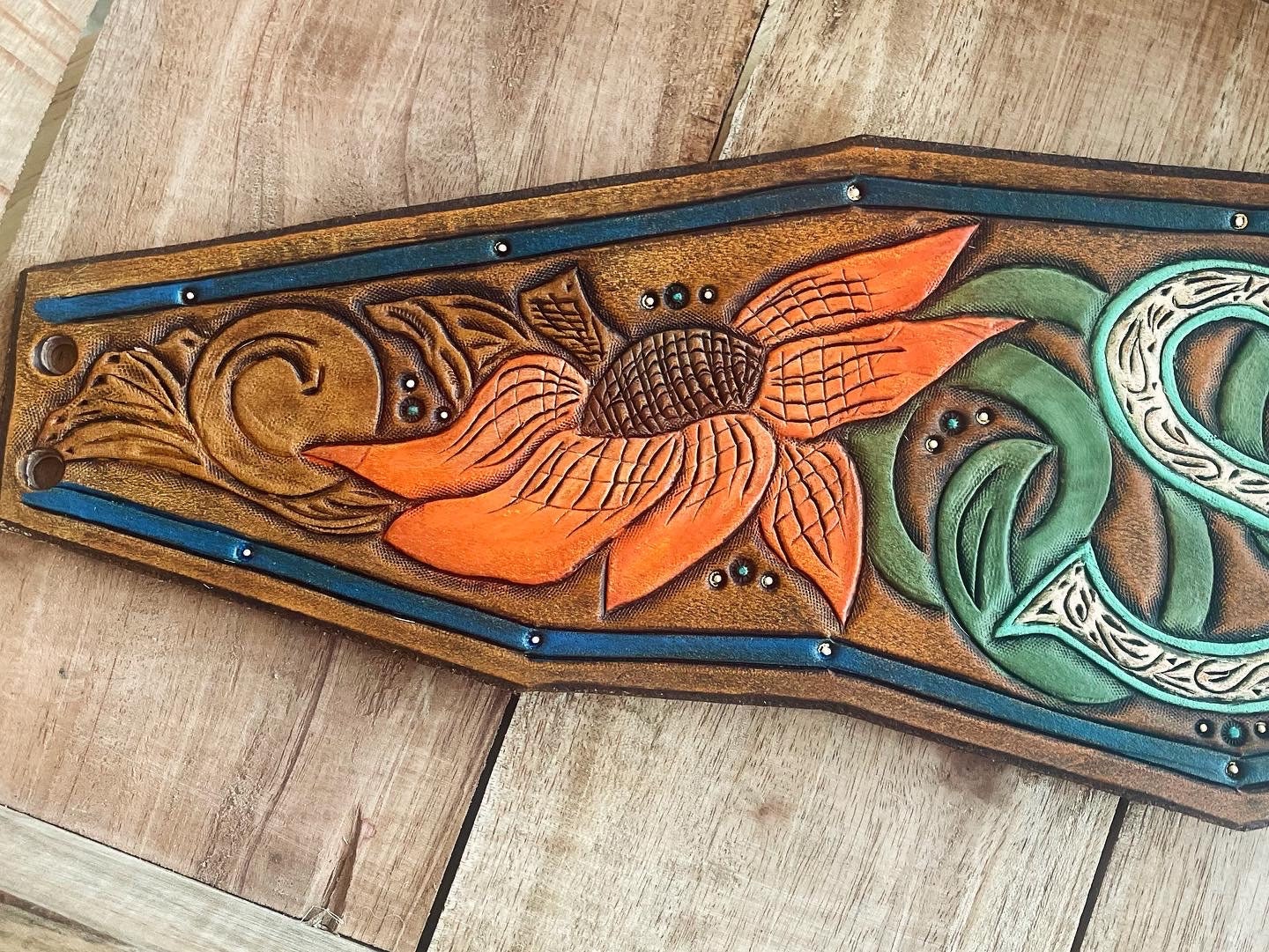 Custom Leather Garter - Etsy