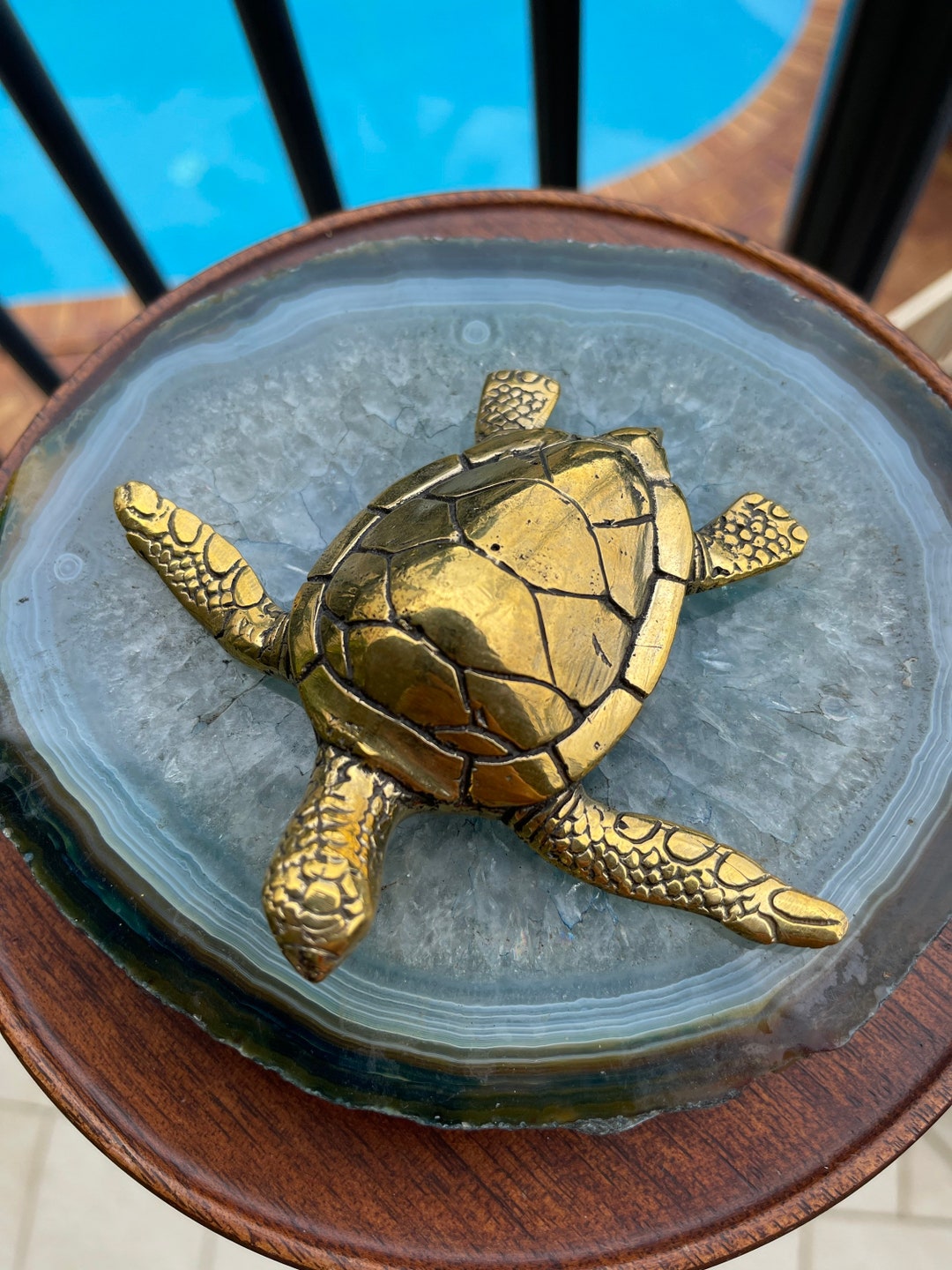 Brass Sea Turtle - Etsy