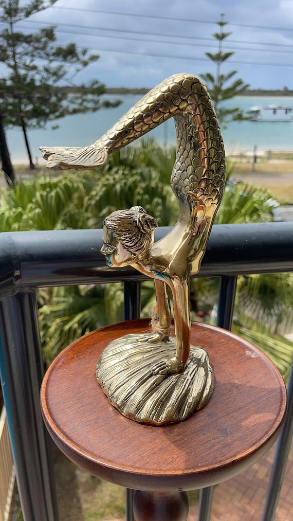 Figurines Sculpture Mermaid hand standing etna.com.pe