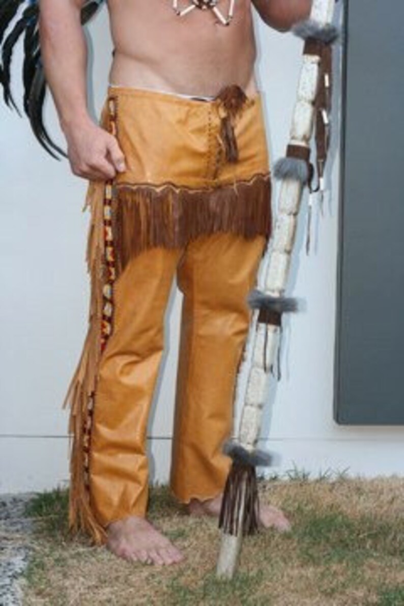Leather Indian Style Pants - Etsy