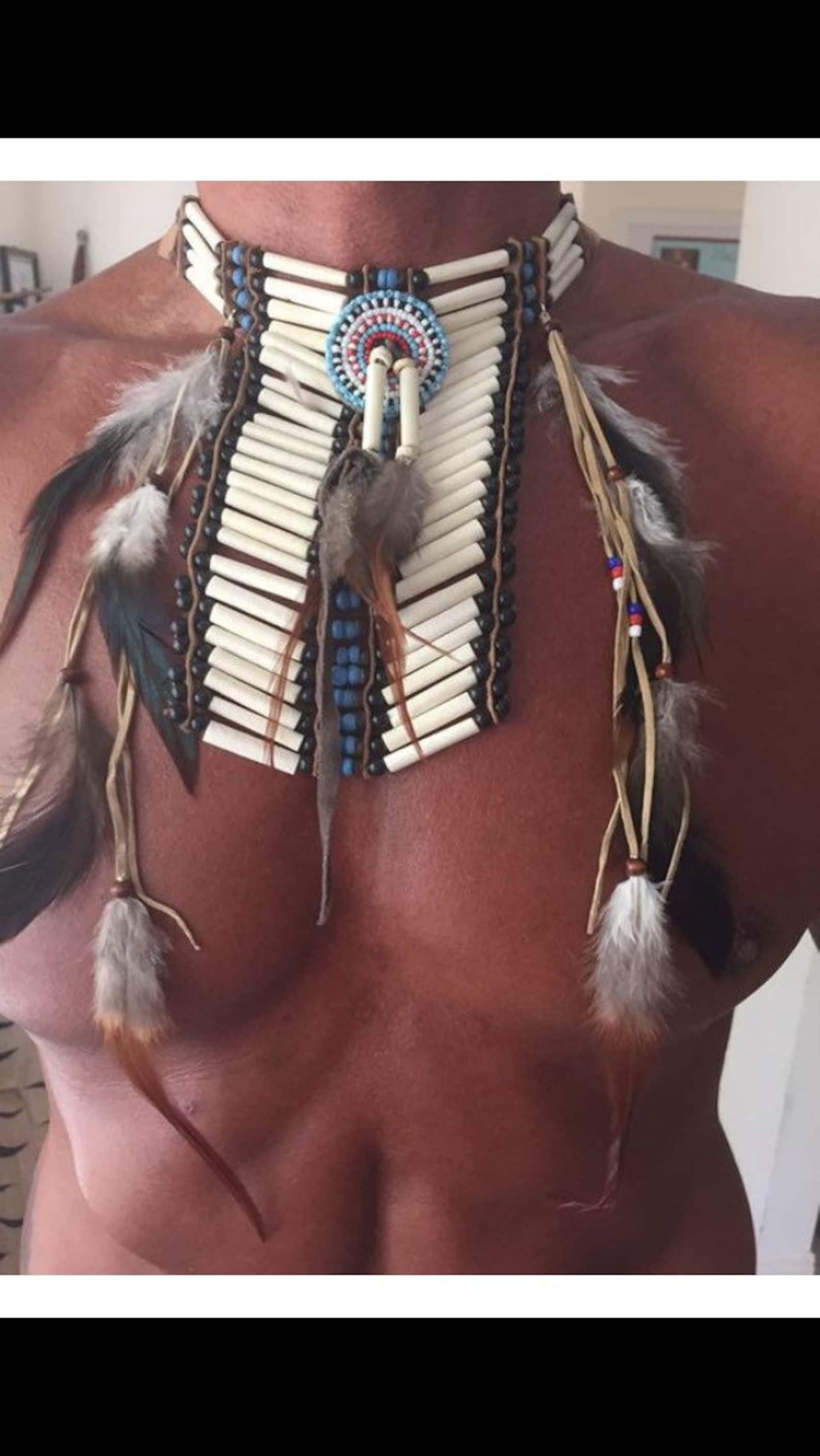 Tribal Theme - Bone Neck / Chest Plate - Etsy