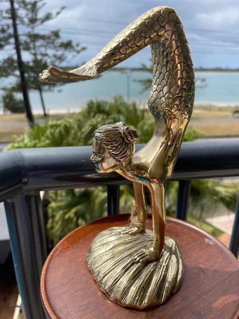 Handstanding Mermaid Collectible: 25cm Figurine - Etsy