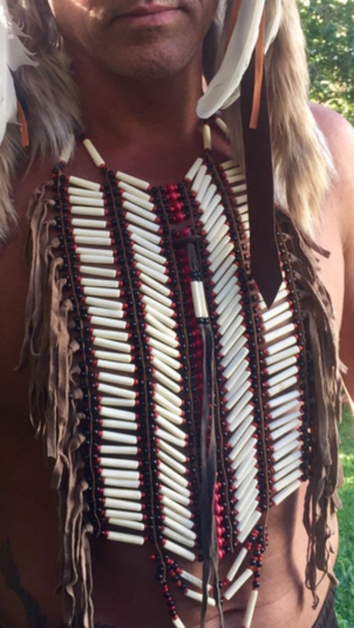 Native American Bone Chest Plates - Etsy
