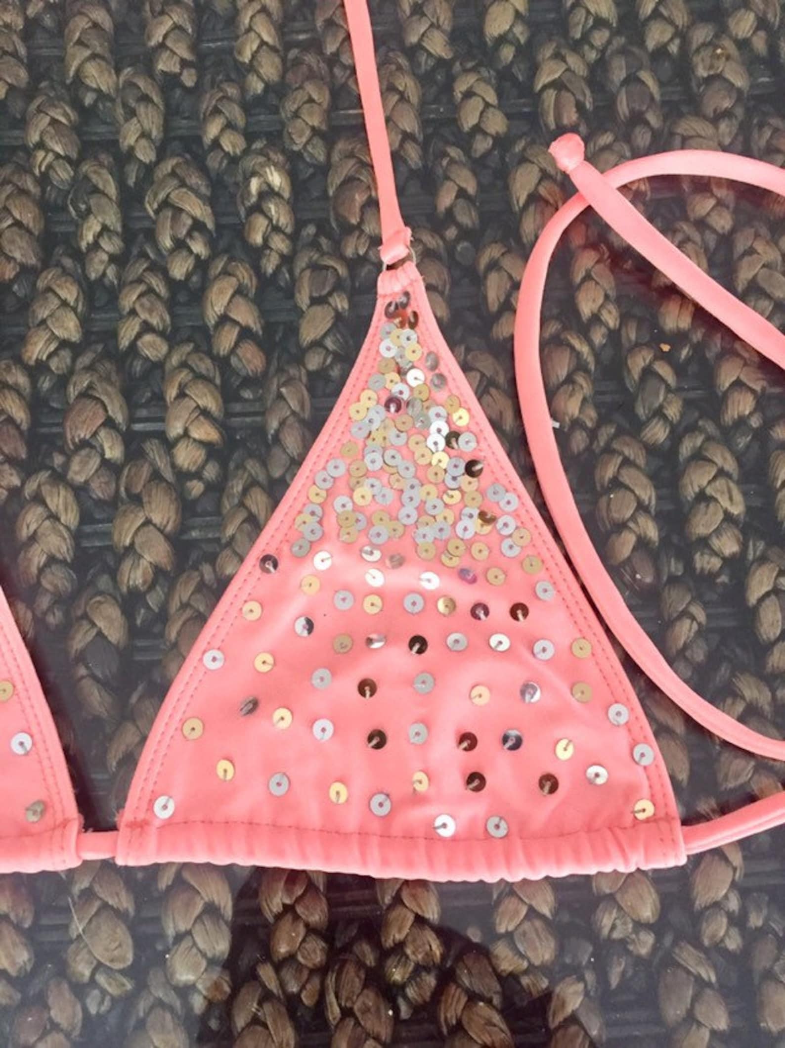 Peach Cheeks Brazilian Bikini - Etsy