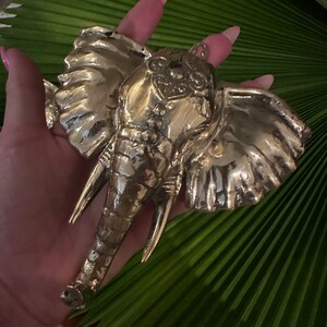 2 X Elephant Head Hooks - Etsy