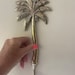 Tall Brass Palm Tree Hooks - Etsy