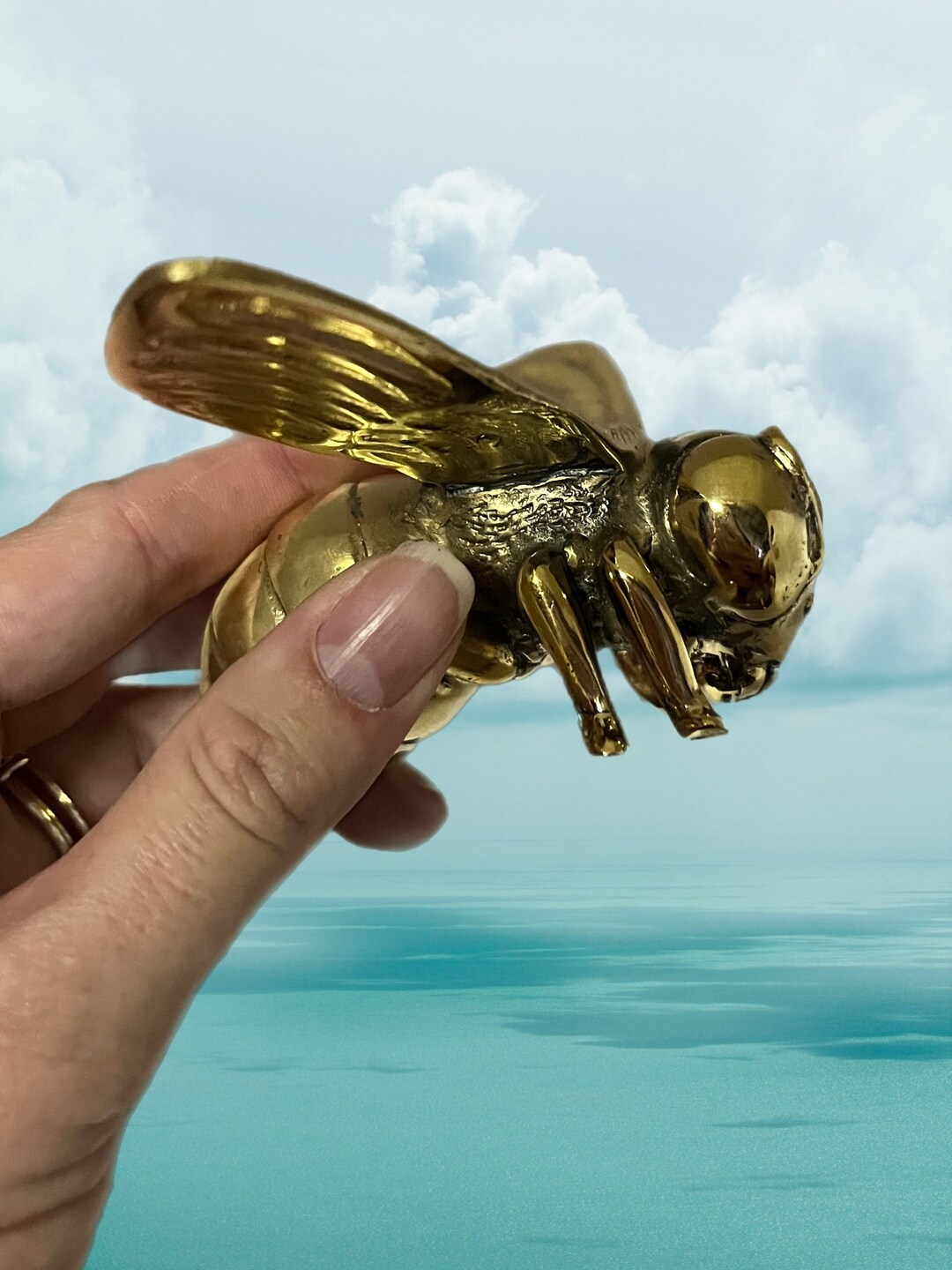 Brass Bumble Bee - Etsy