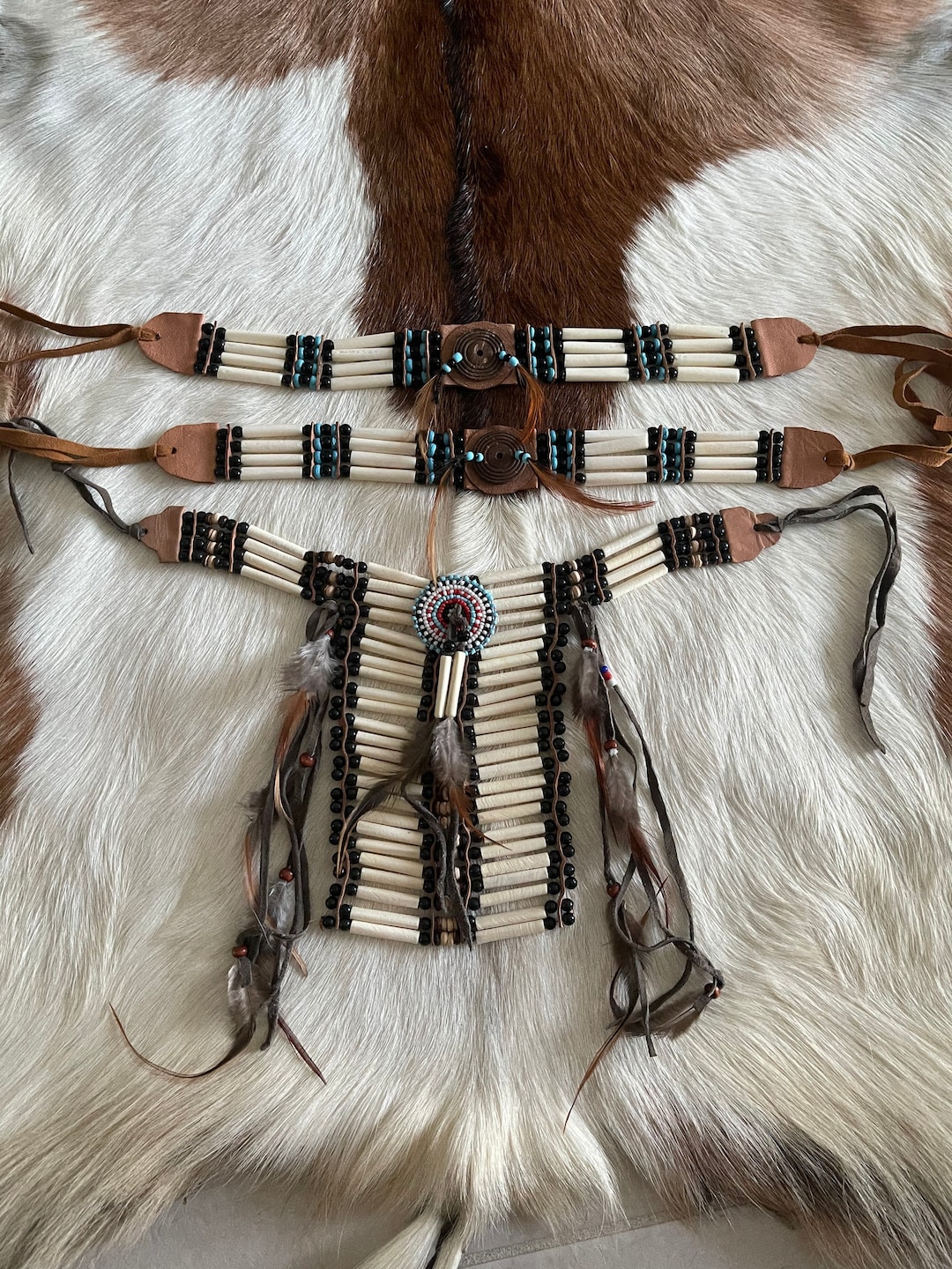 Native American Tribal Neck and Arm Bands. - Etsy